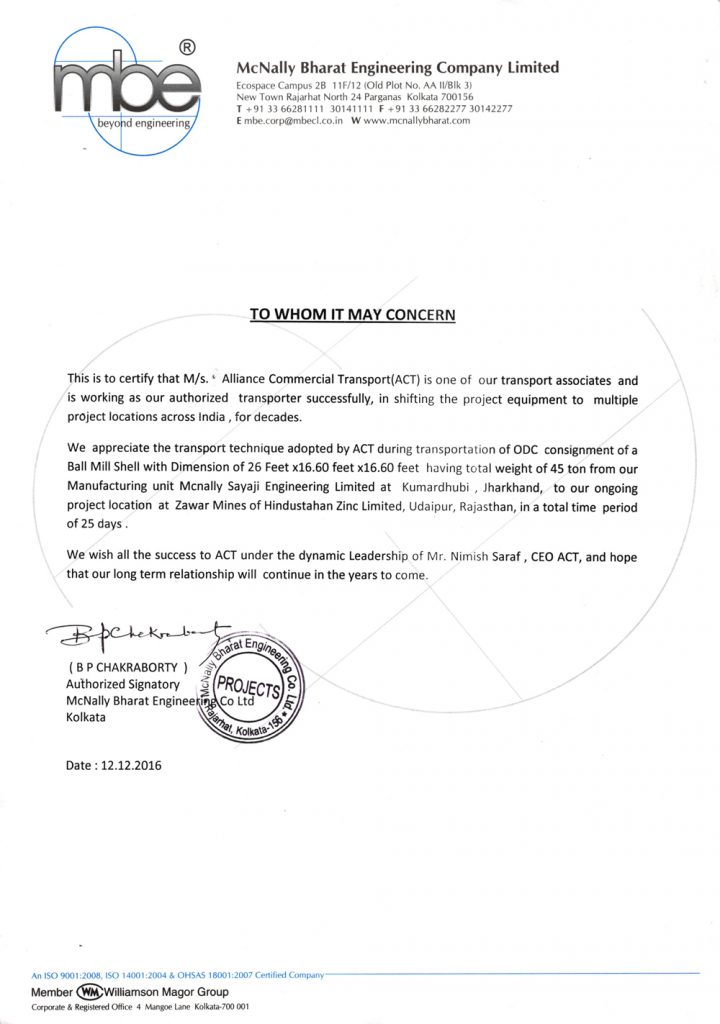 Certification – Act Group